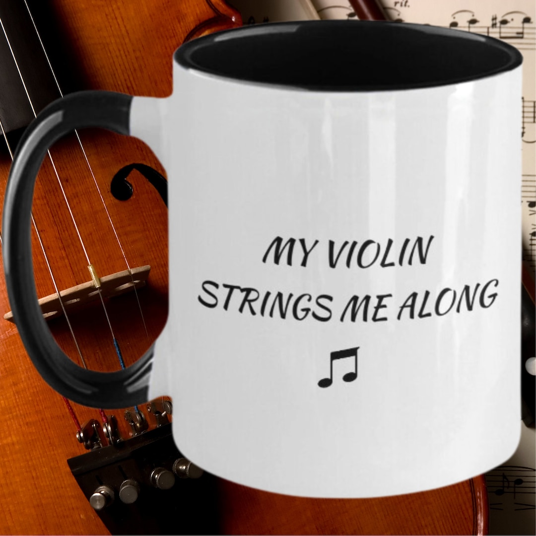 Violinist Coffee Mug, Violin Player Gift, Violin Mug, Musician Mug ...