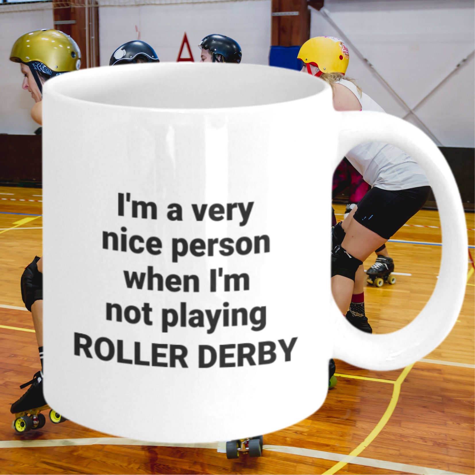 Roller Derby Coffee Mug Roller Derby Girl Roller Derby Gift - Etsy España
