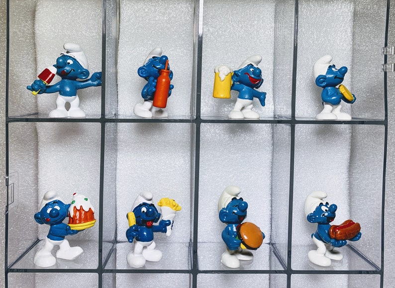 F&B-0803 Smurfs Collection Pick Your Pre-owned Vintage Smurf Schleich ...