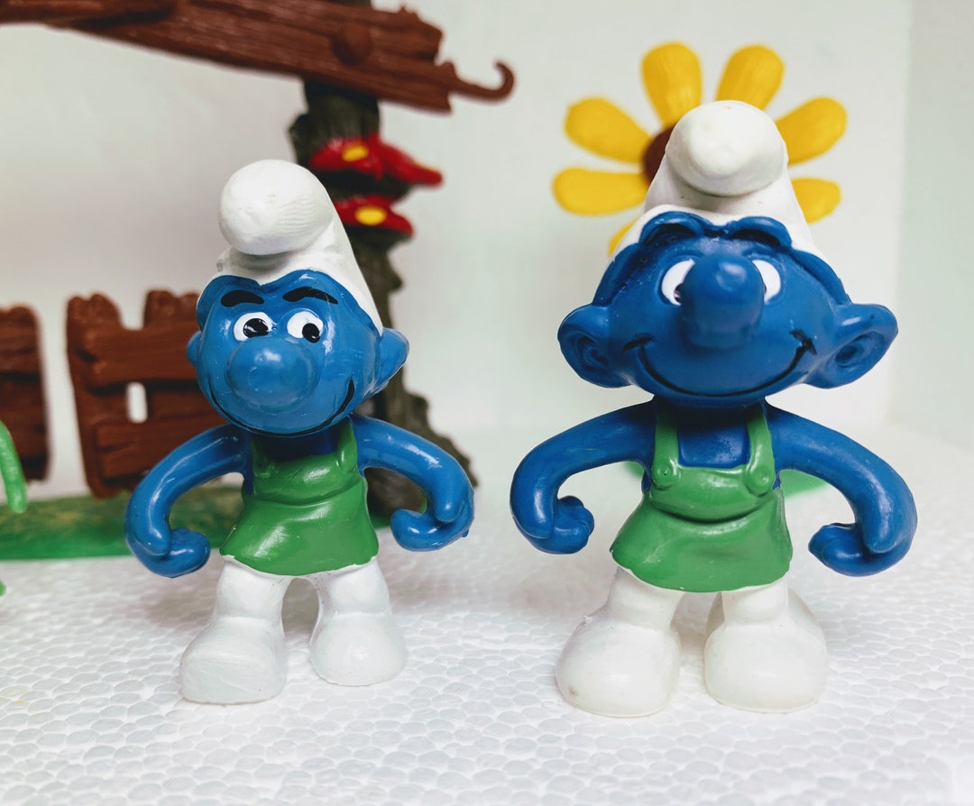 2.0028var02-02_from the Blue Smurfs Variation Collection- 2 Vintage ...