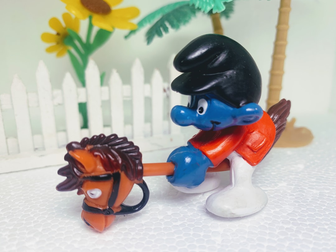4.0214-05 Super Smurf Series- Vintage Pre-owned Smurfs Peyo Schleich ...