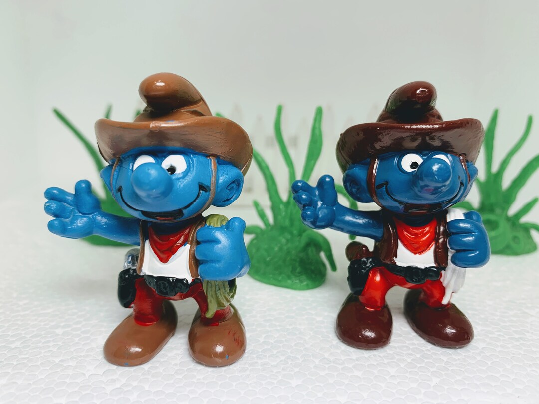 From the Blue Smurfs Variation Collection 2 Vintage Peyo Schleich 20122 ...
