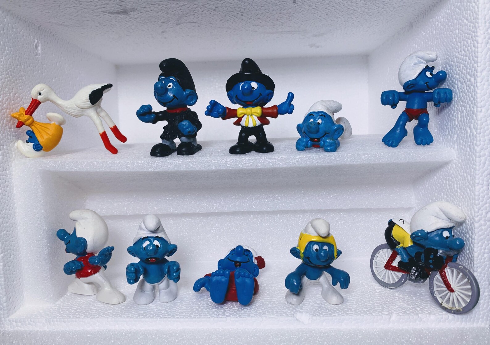 SWOA-1002 Pick Your Smurf Figure Without Accessories (missing Props ...