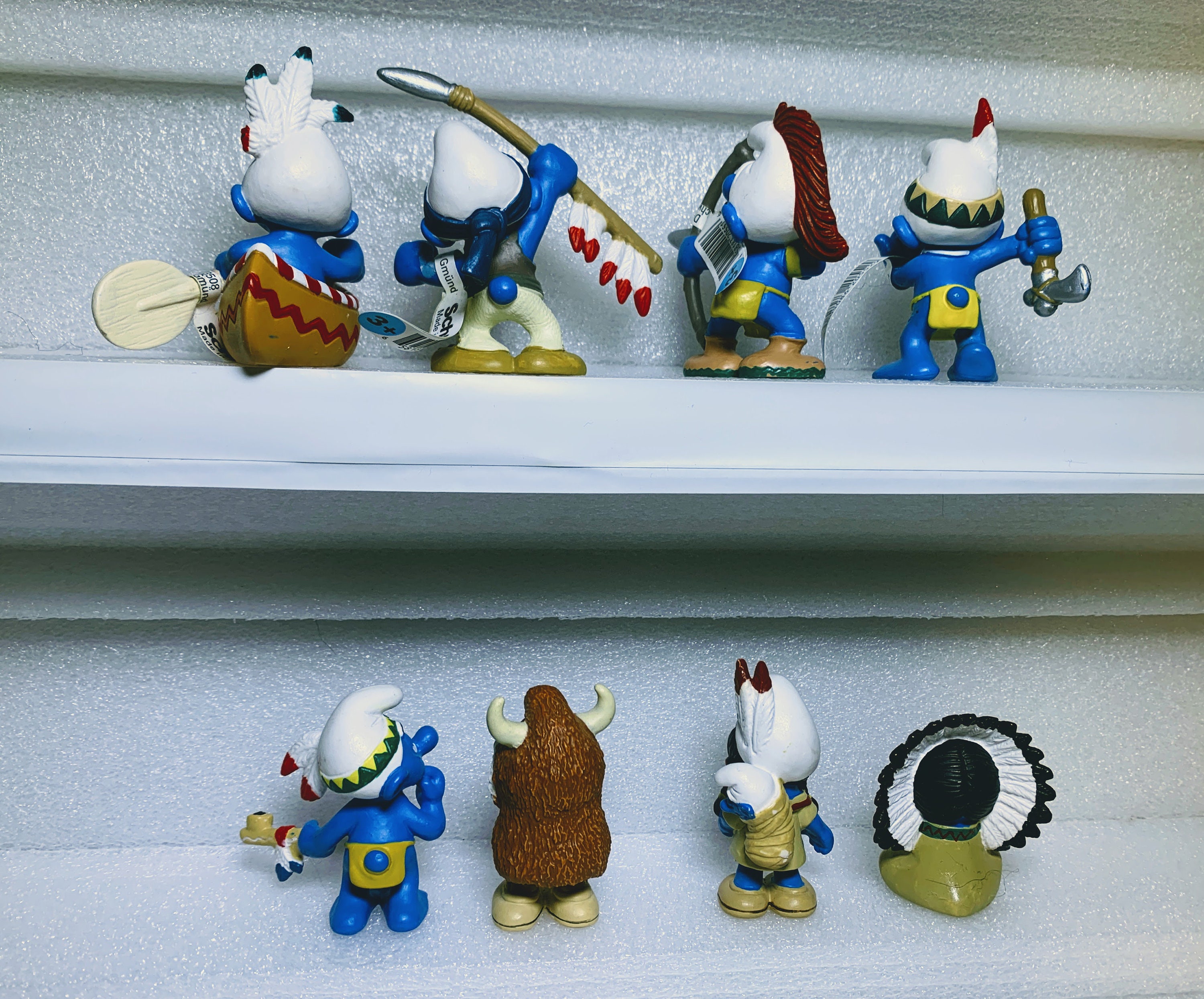 Y2007-0802 Smurfs Collection Vintage Pre-owned 2006 American Native ...