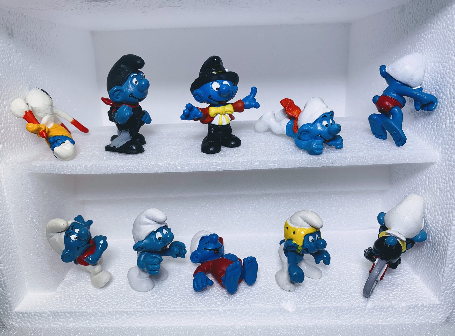 SWOA-1002 Pick Your Smurf Figure Without Accessories (missing Props ...