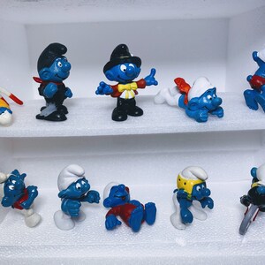 SWOA-1002 Pick Your Smurf Figure Without Accessories (missing Props ...