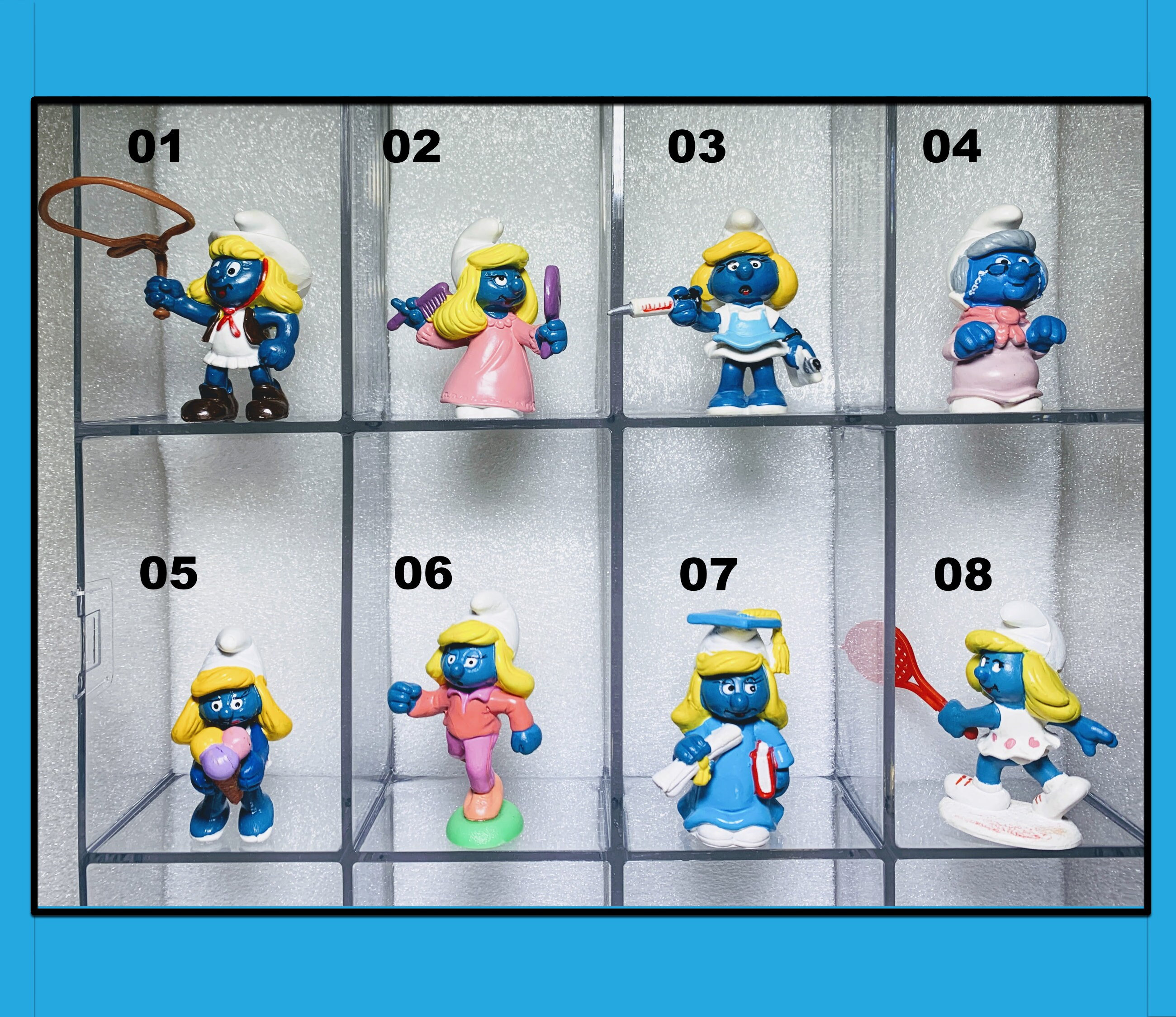 SMFT-0808 Smurfs Collection Pre-owned Vintage Smurf Peyo Schleich ...