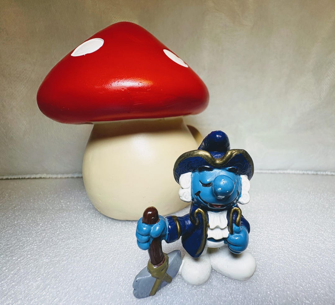 2.0505-07 EXTREMELY Rare 20505 Historical George Washington Smurf 1984 ...