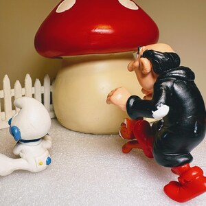 GARGAMELBABY-04 Smurfs Collection- Set of 2 Vintage Pre-owned Smurf ...