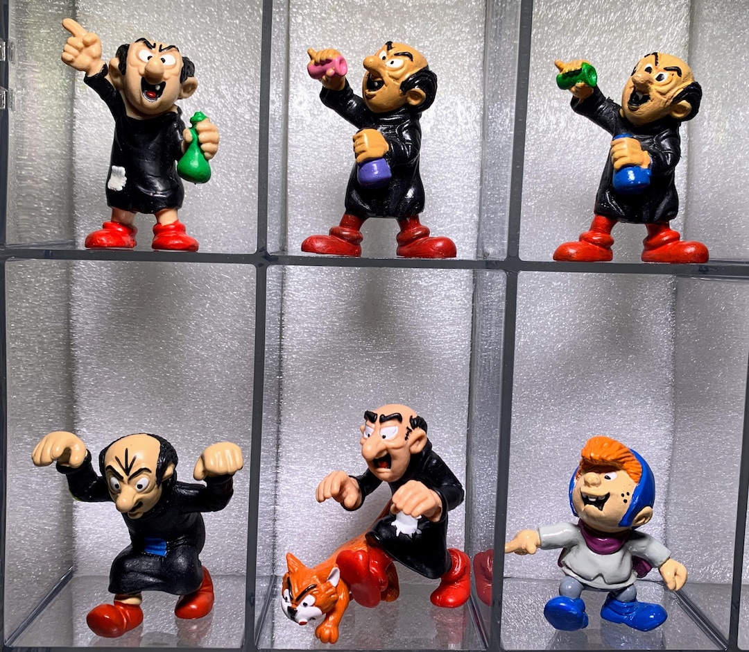 GARGAMEL-0602 Smurfs Collection- Pre-owned Vintage Smurf Figures ...