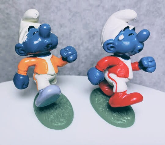 From the Blue Smurfs Variation Collection 2 Vintage Schleich 20172 ...