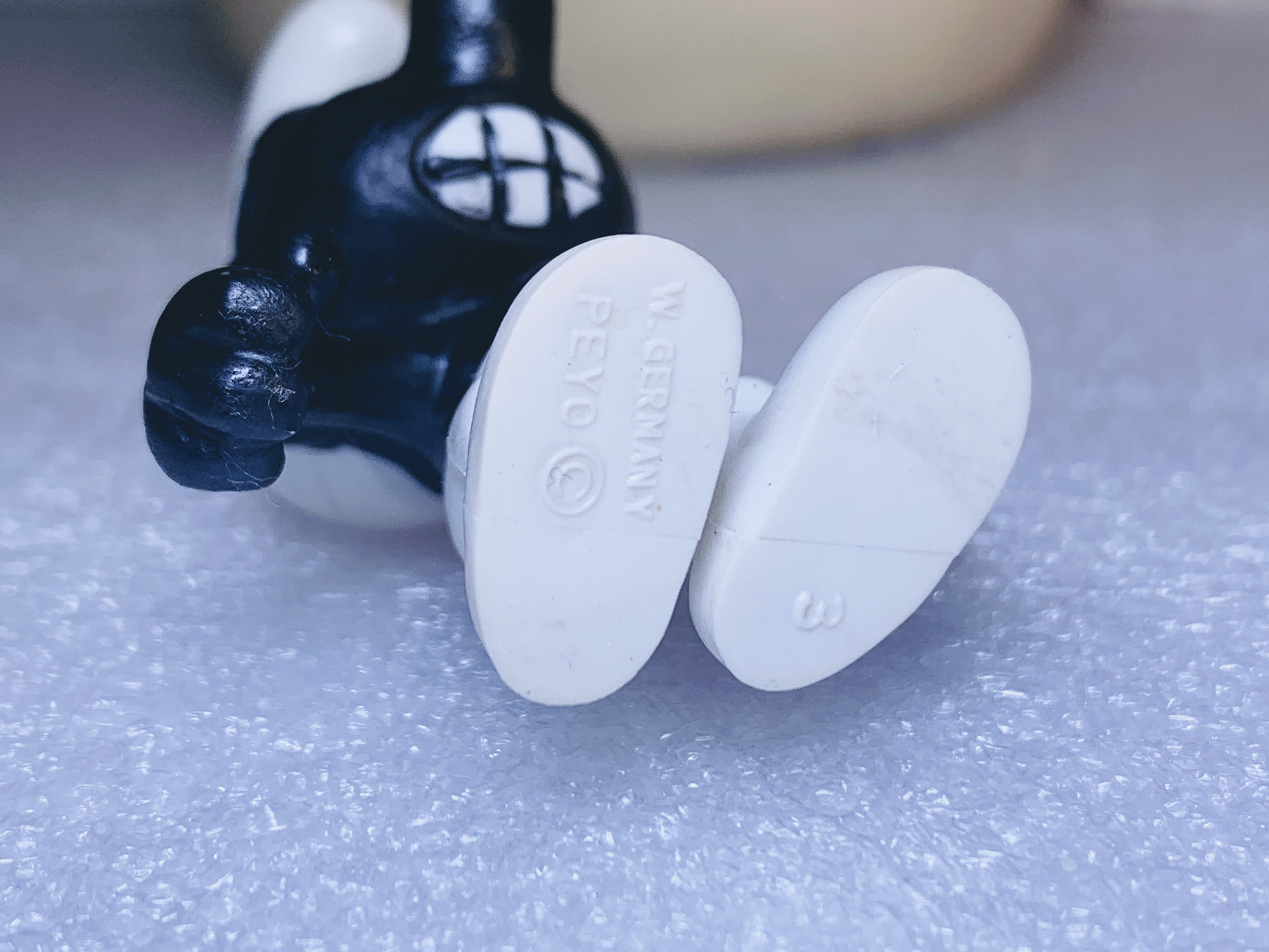 Very Rarevintage Smurfs Figure20007 Angry Smurf Black - Etsy