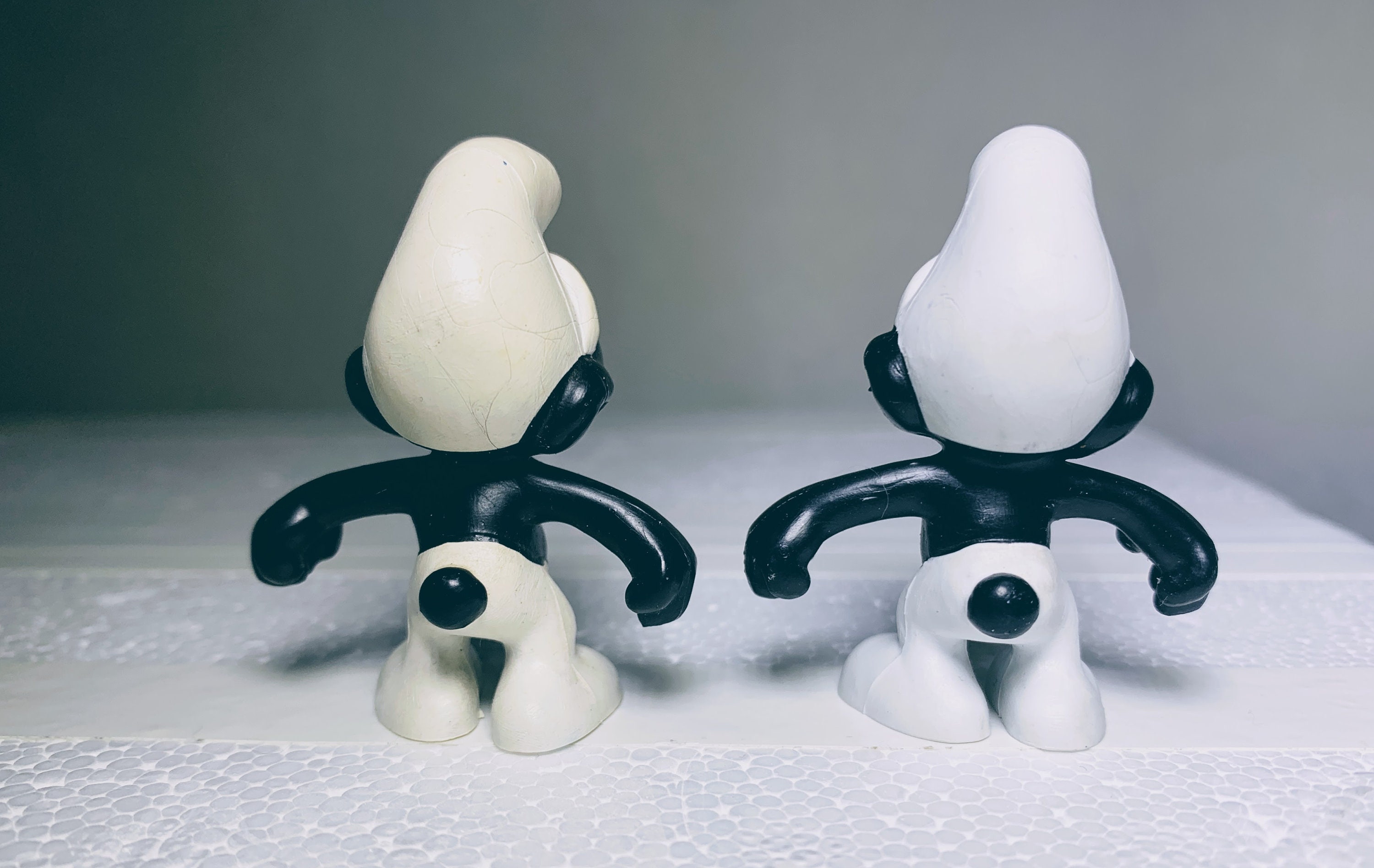 Angry Smurf Collection Vintage 20007 Pre-owned Angry Smurf Schleich ...