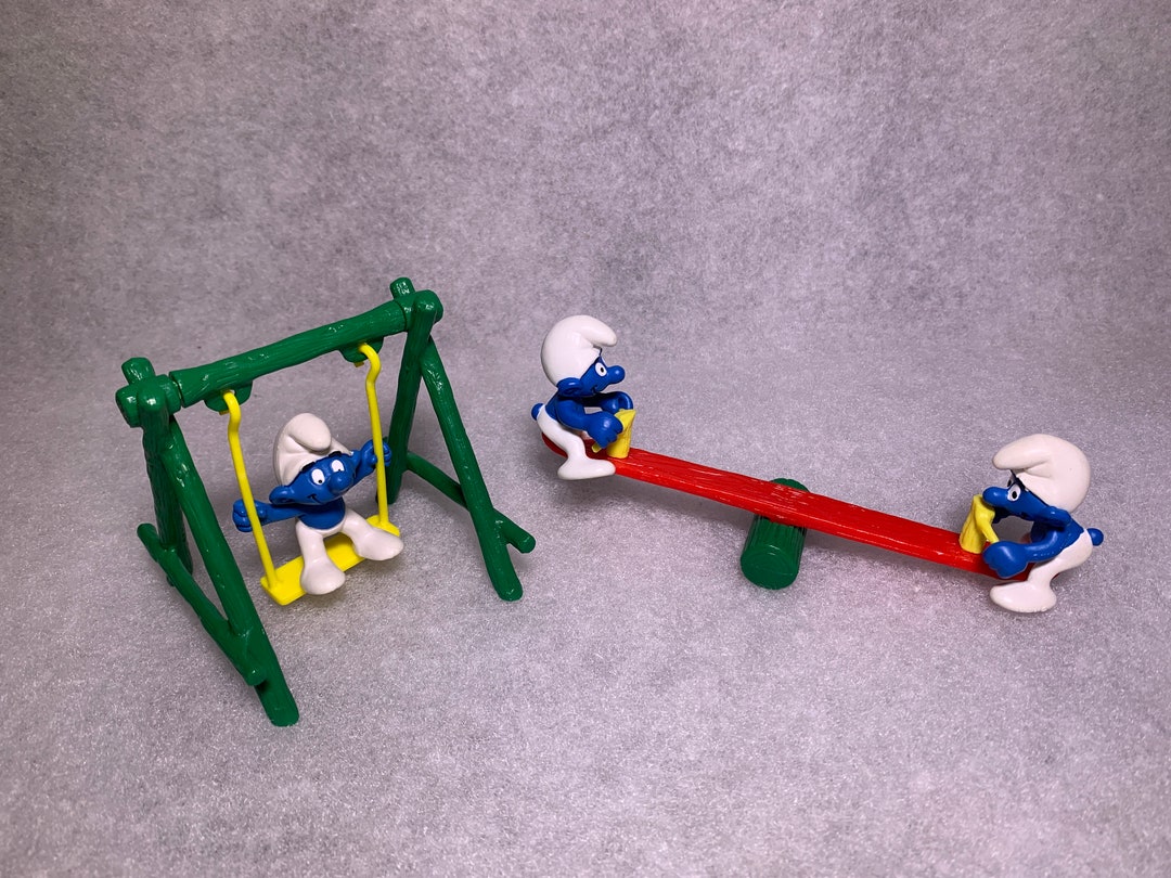 Playground Play Set Smurfs Collection Vintage Pre-owned 40713 Smurf ...