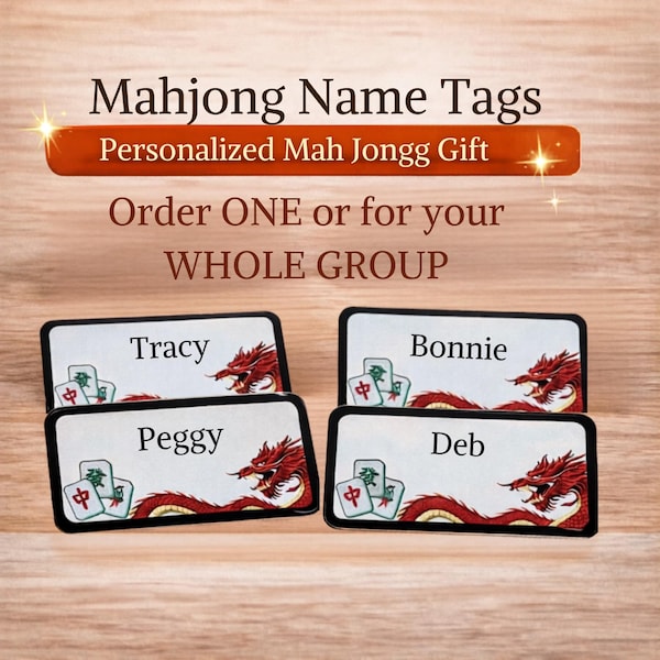 Custom Mahjong Design - Etsy