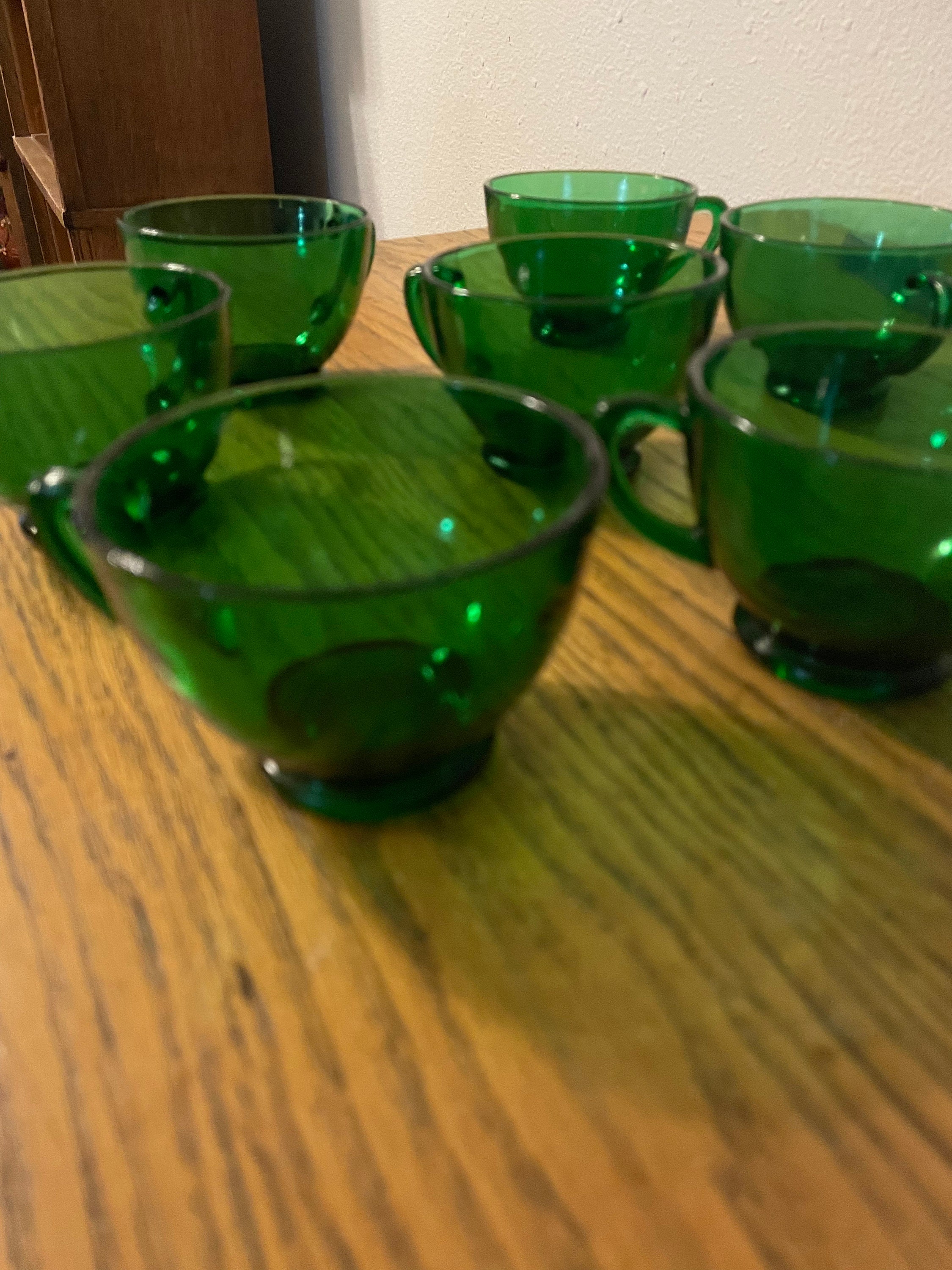 Forest Green Punch Cups - Etsy