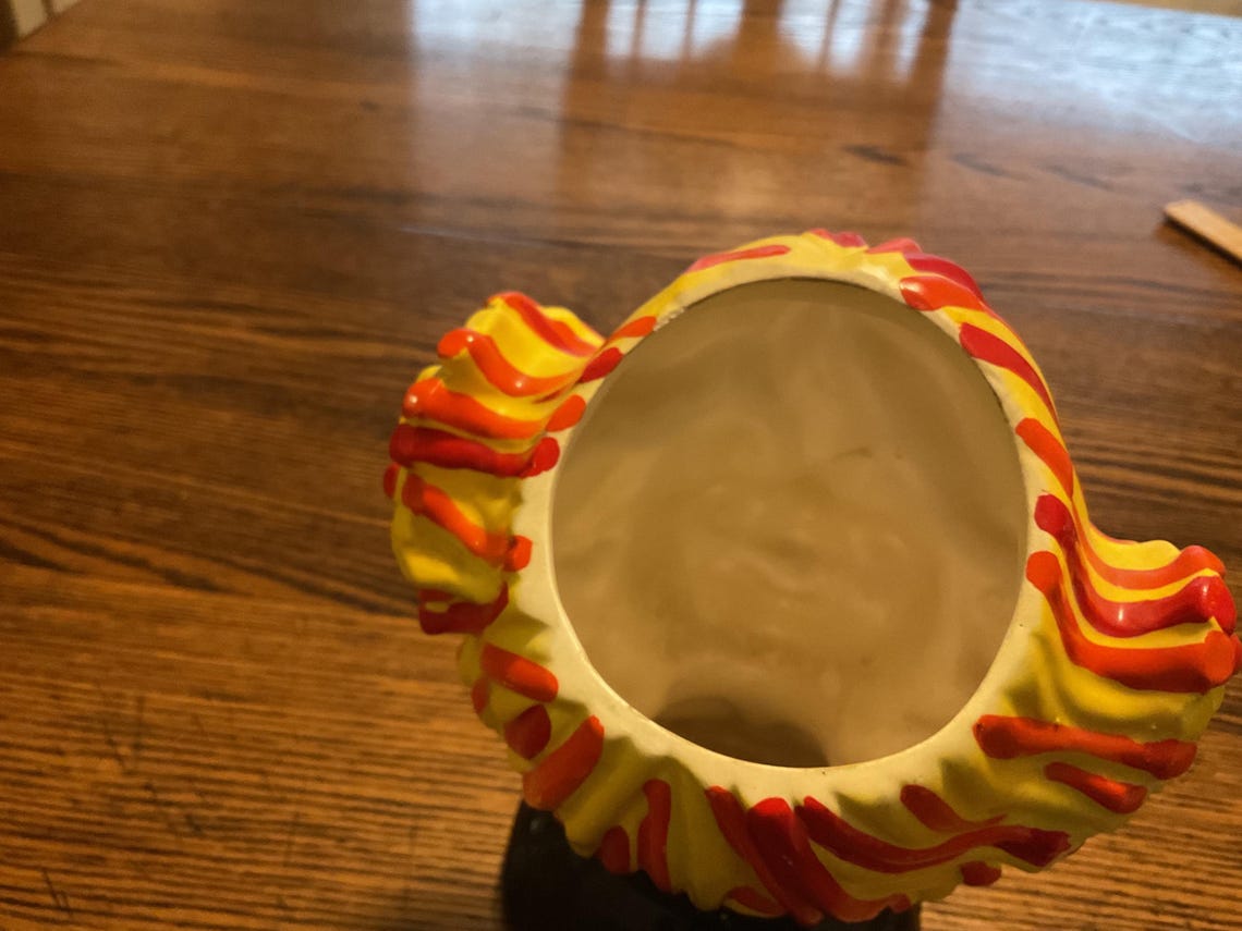 Inarco Clown Head Vase - Etsy