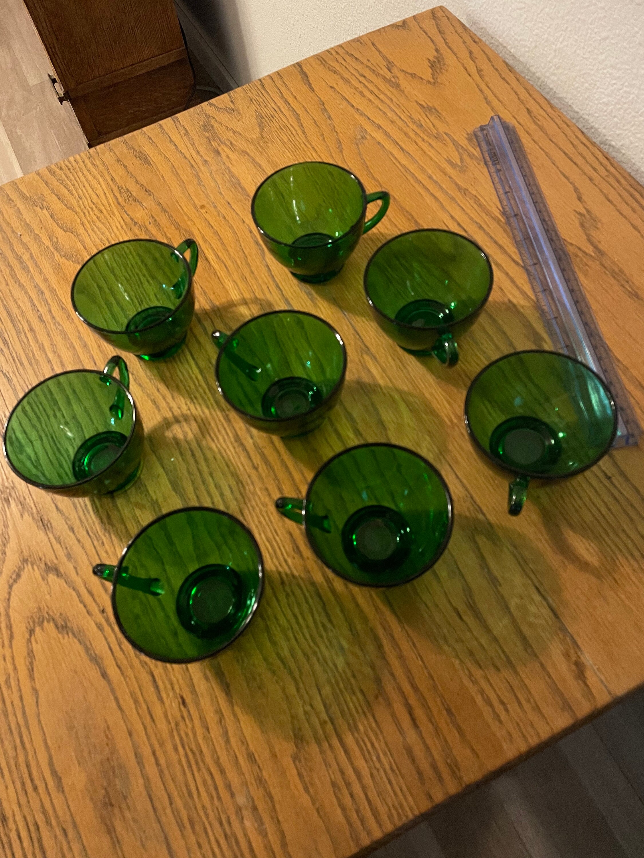 Forest Green Punch Cups - Etsy