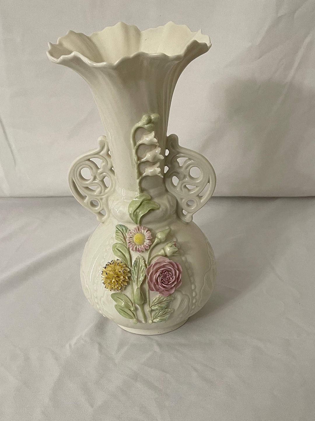 Belleek Porcelain Princess Lily of the Valley 8 3/4 Inch Vase - Etsy