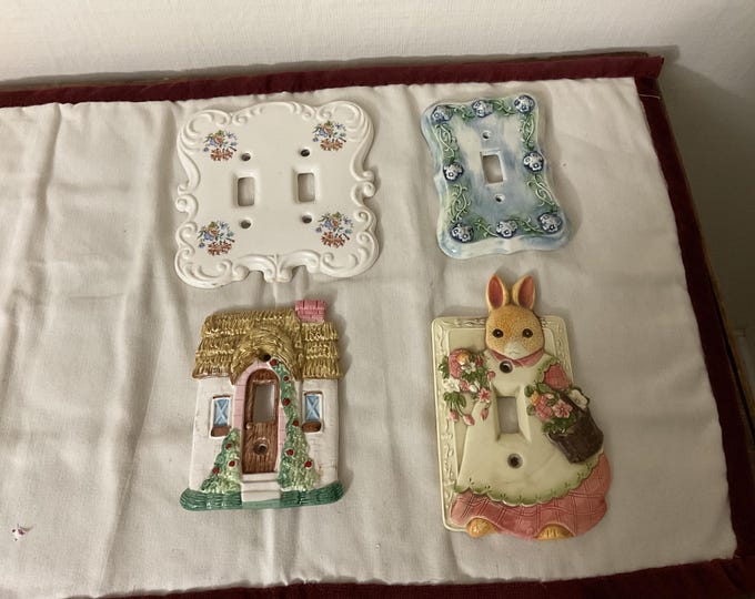 Vintage Decorative Switch Plate - Etsy