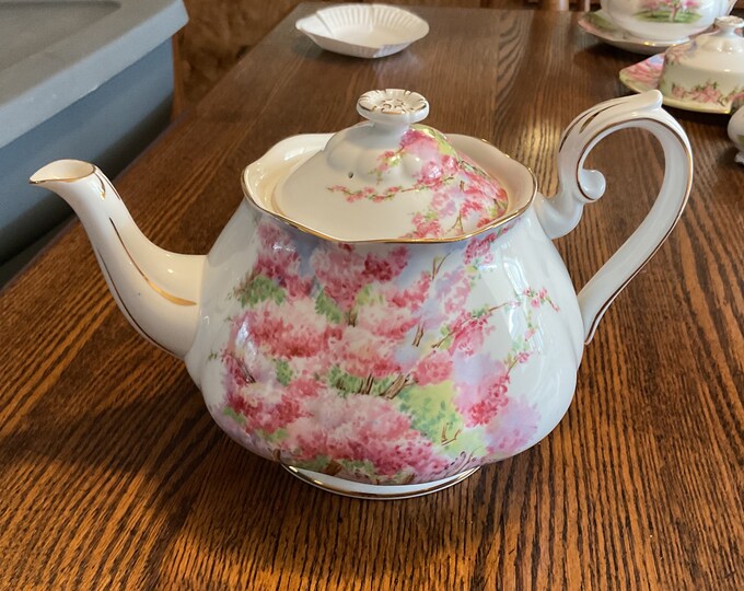 Royal Albert Blossom Time Teapot - Etsy