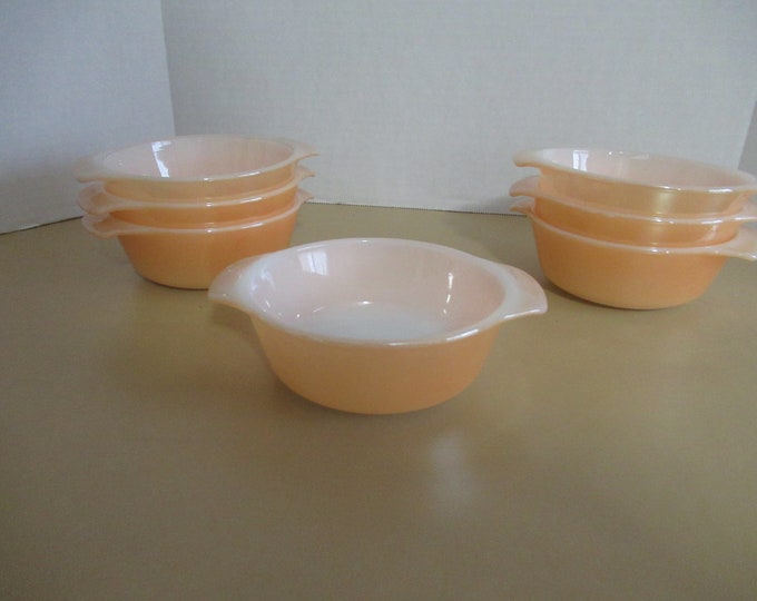 Fire-king Bakeware Bundle in Peach Luster - 3-piece Set - Etsy