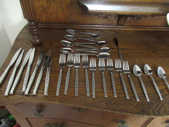 Spanada Flat Ware by Wm A Rogers Premium Stainless Oneida Ltd - Etsy