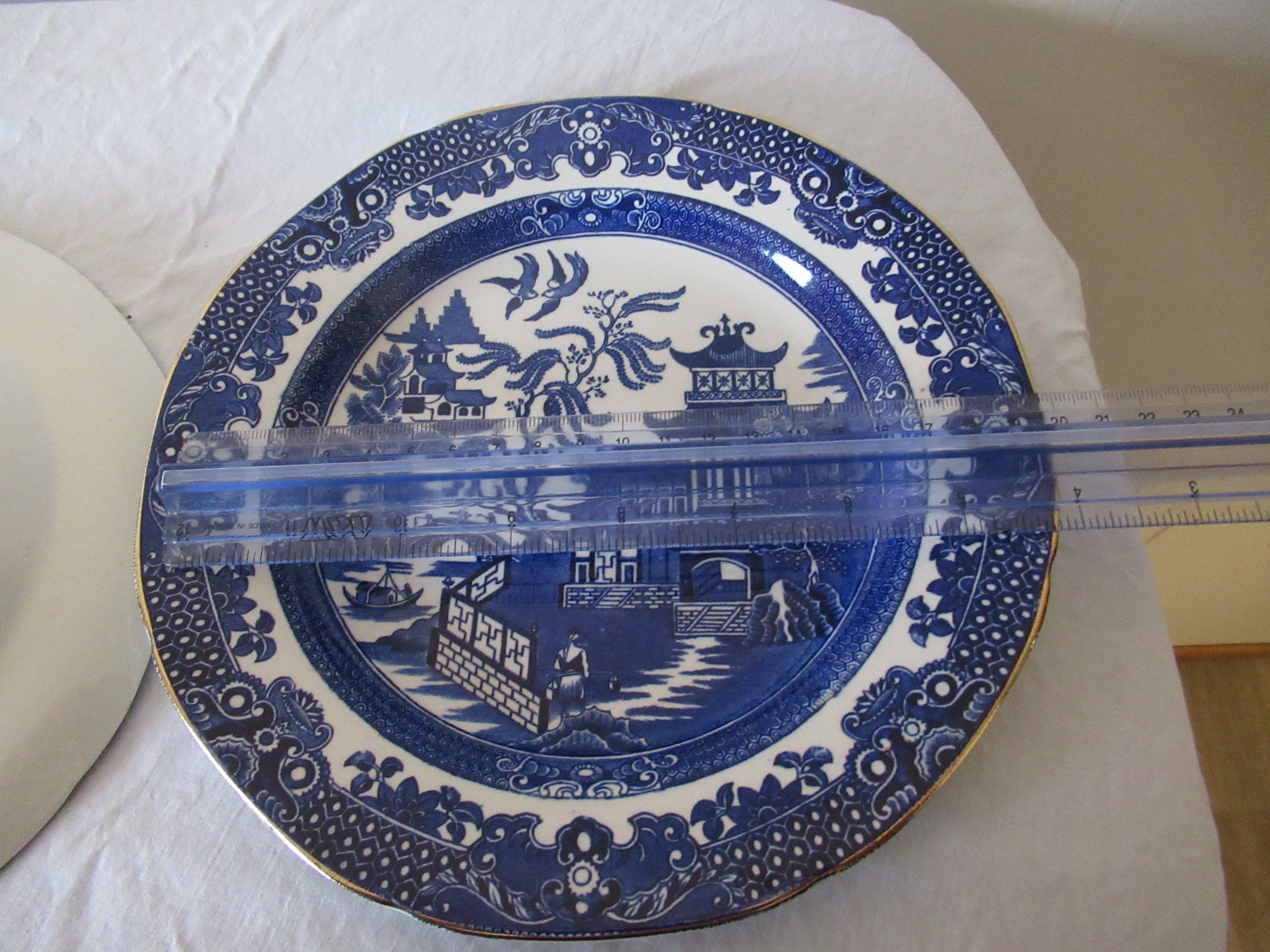 TOCO Flow Blue 8 Inch Plate - Etsy