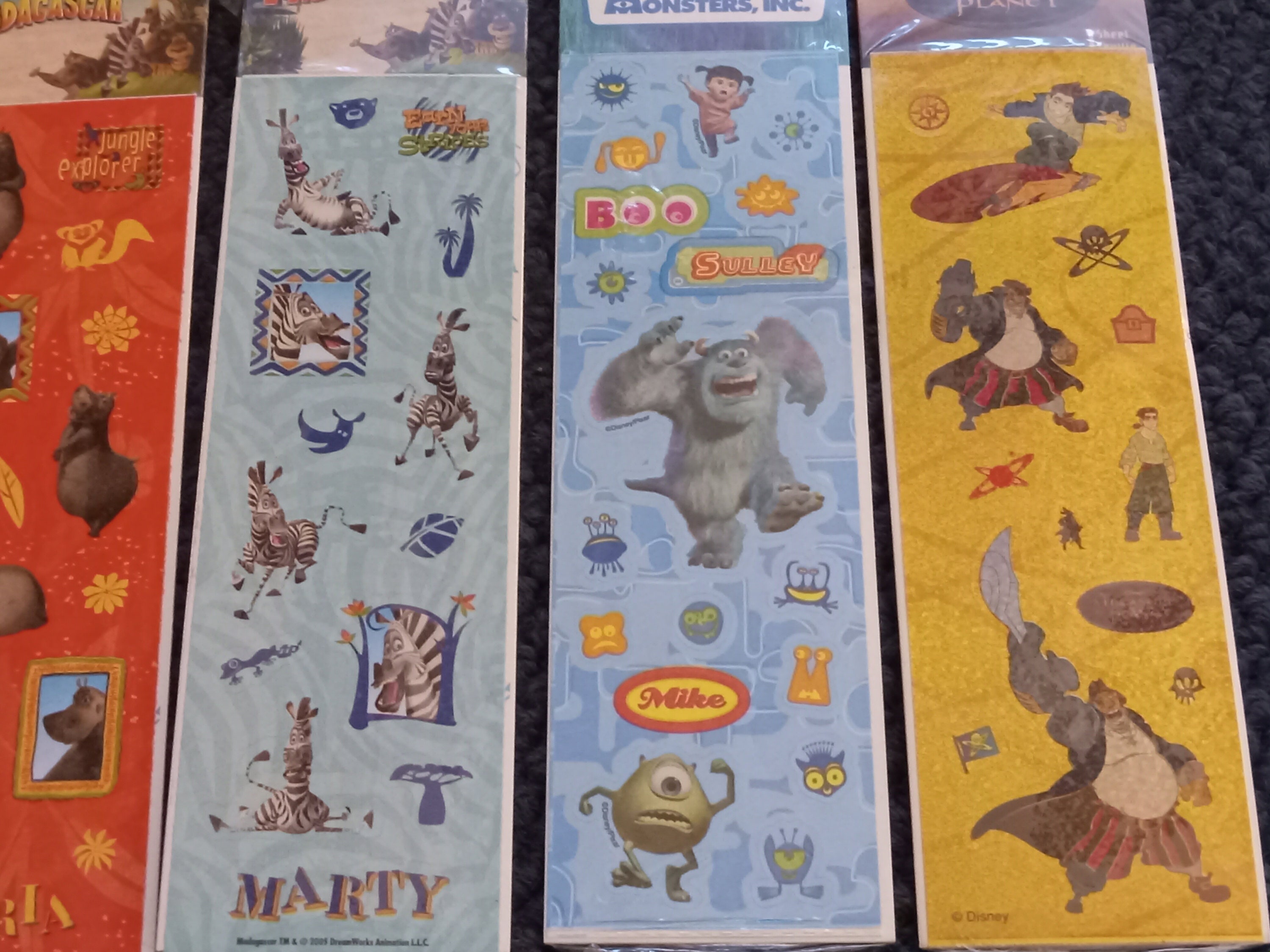 Retrosandy Lion Disney/dreamworks Sticker Lot - Etsy