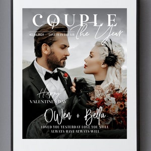 Couple of the Year Magazine Cover, Custom Design, Couple of the Year ...