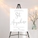 Minimalist Wedding Sit Anywhere Sign, Open Seating Sign, Printable Open ...