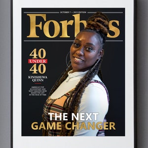 Custom Magazine Cover, Forbes, Person of the Year, Woman Empowerment ...
