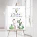 Llama and Cactus Baby Shower Welcome Sign, Llama Cactus Theme ...