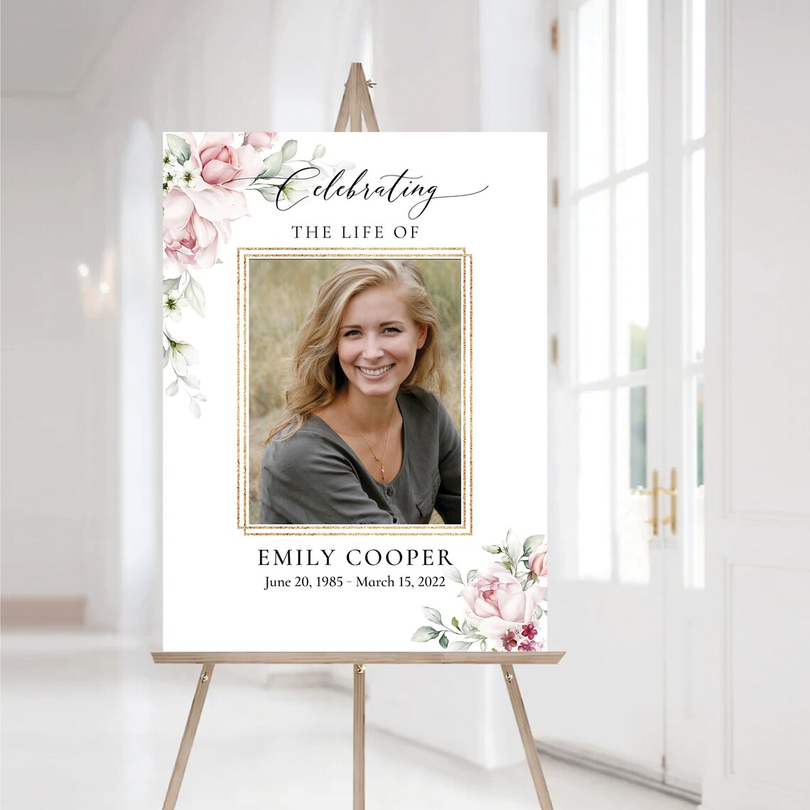 In Loving Memory Welcome Sign Memorial Welcome Sign - Etsy
