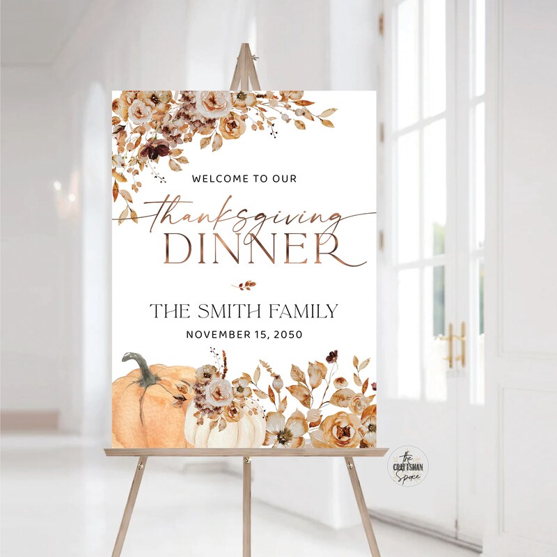 Thanksgiving Signs - Etsy