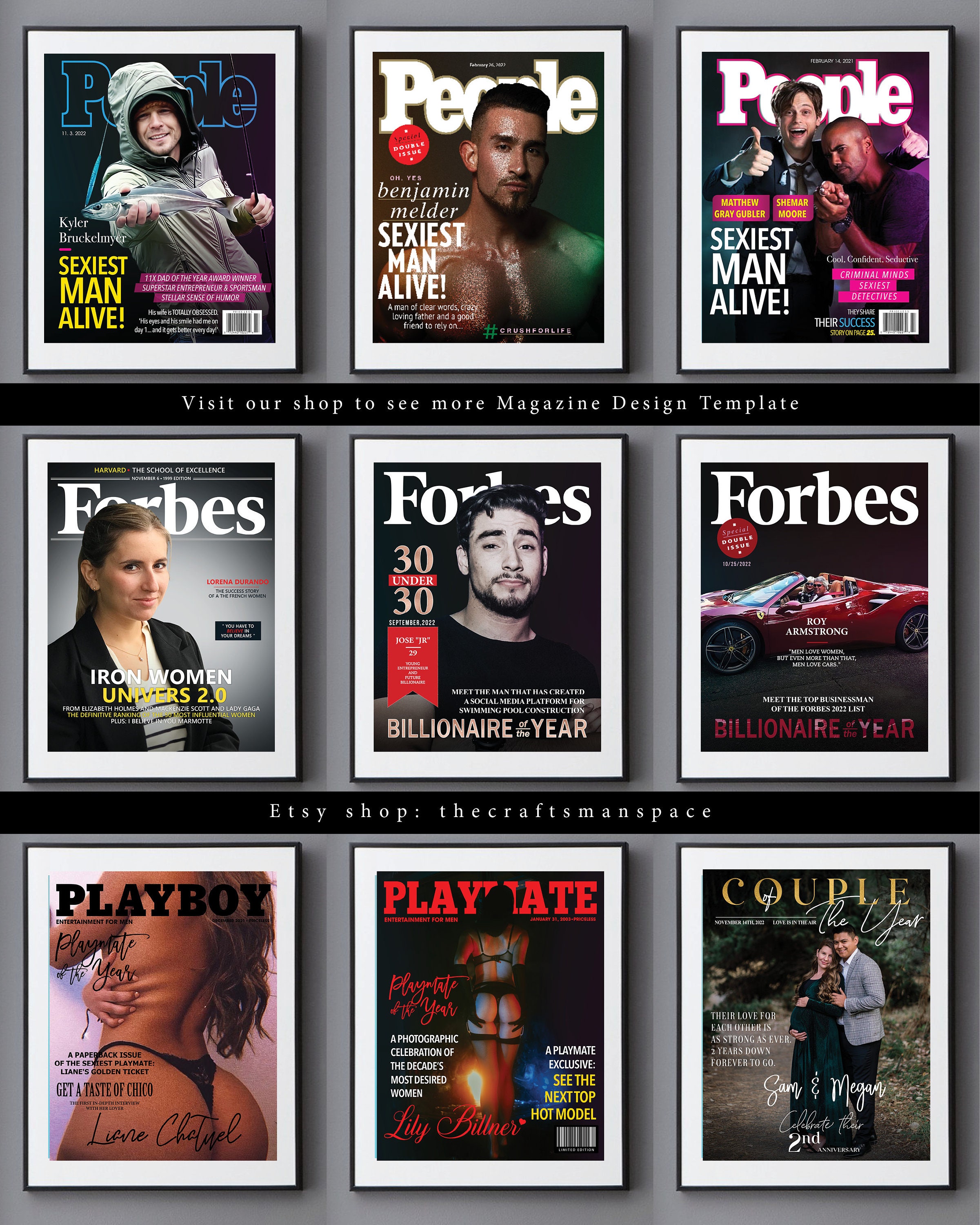 Forbes Magazine Blank Cover