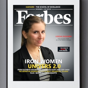 Custom Magazine Cover, Forbes, Person of the Year, Woman Empowerment ...