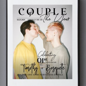 Custom Design, Couple of the Year Magazine Cover, Couple of the Year ...
