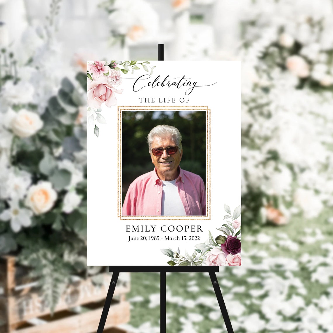 In Loving Memory Welcome Sign Memorial Welcome Sign - Etsy