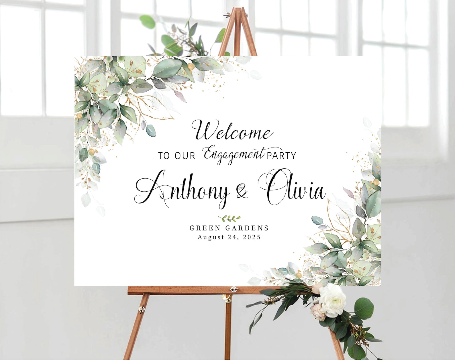 Engagement Welcome Sign Engagement Party Sign Engagement - Etsy