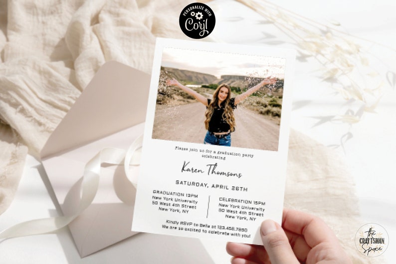 Graduation Party With Multiple Photos Invitation Photo - Etsy