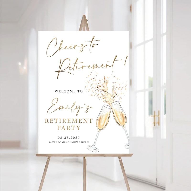 Retirement Signs - Etsy