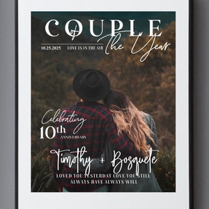 Custom Design, Couple of the Year Magazine Cover, Couple of the Year ...