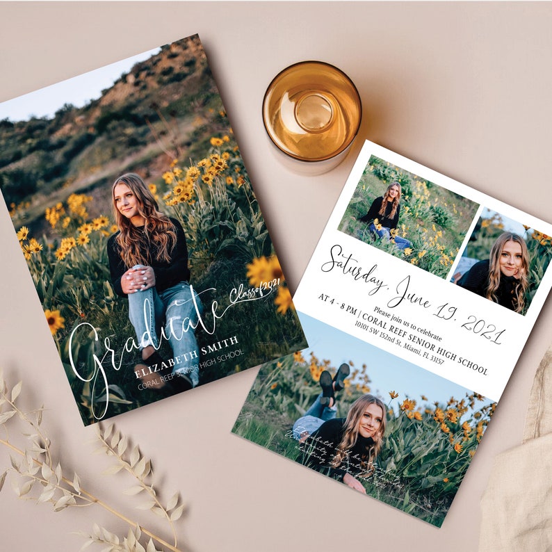 Custom Graduation Invitation Graduation Announcement - Etsy