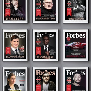 Custom Forbes Magazine Cover, Personalized Gift (digital Printable) - Etsy