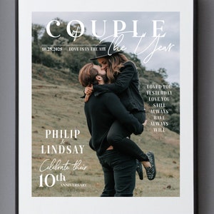 Couple of the Year Magazine Cover, Custom Design, Couple of the Year ...