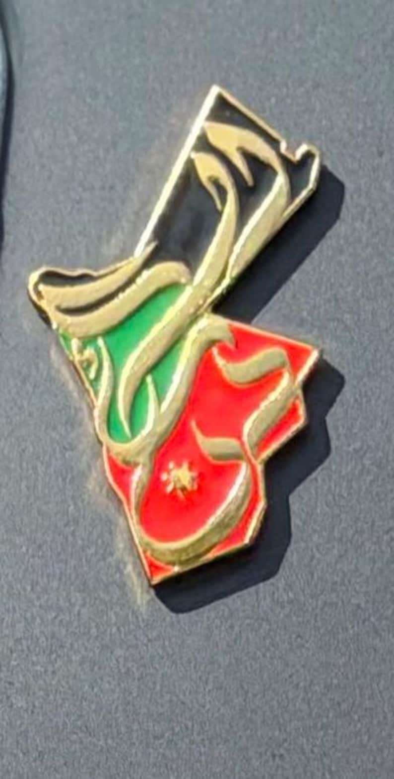 Jordanian Flag Metal Phone Sticker Tablet Sticker Laptop Sticker Metal ...