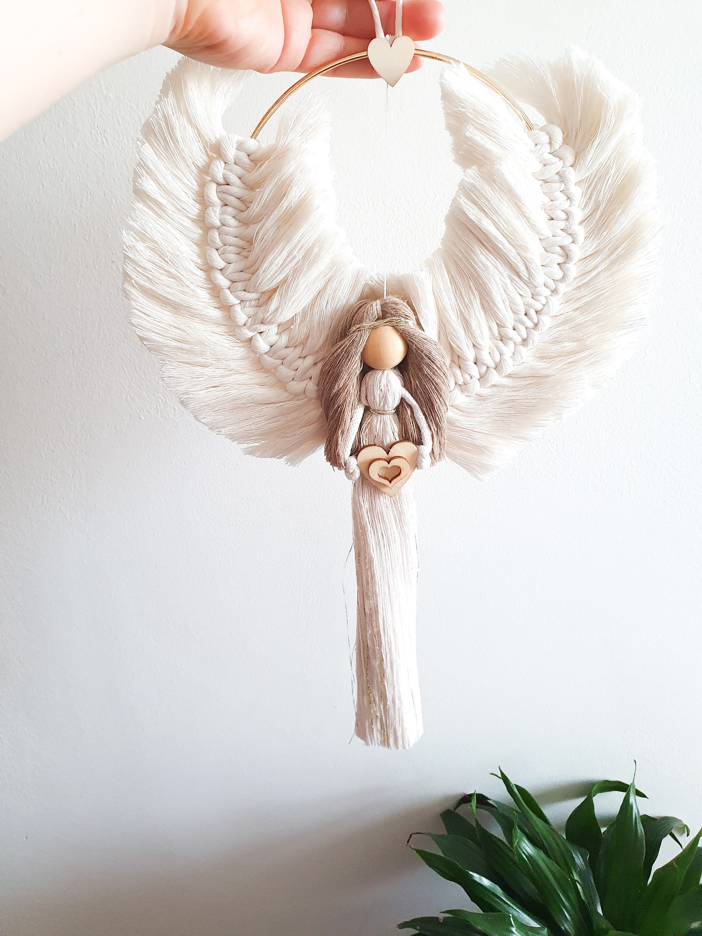 Macrame Dolls Macrame Angel Macrame Wall Hanging Nursery - Etsy