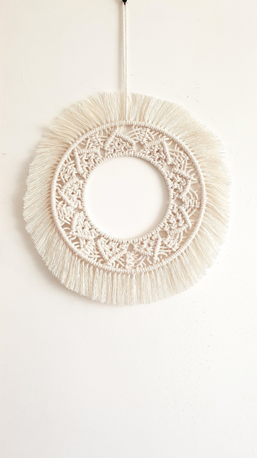 Macrame Mandala, Wall Hanging, Boho, Home Decoration, Homedeco, Mandala ...