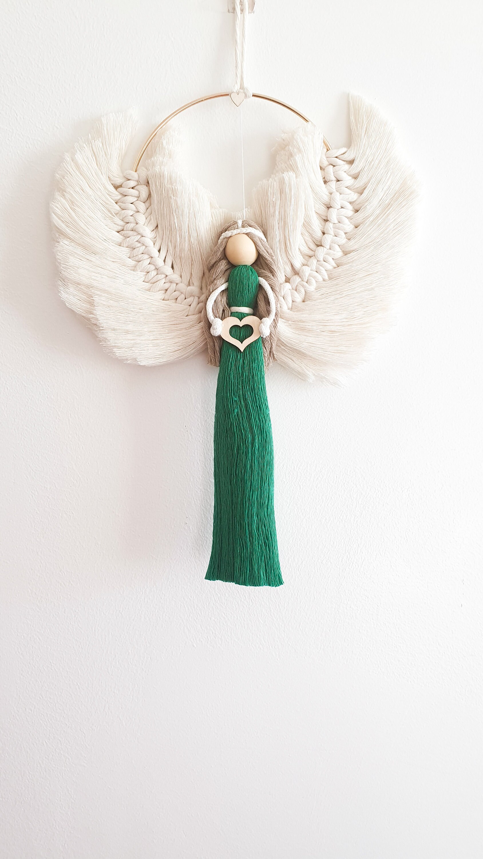 Macrame Dolls Macrame Angel Macrame Wall Hanging Nursery - Etsy
